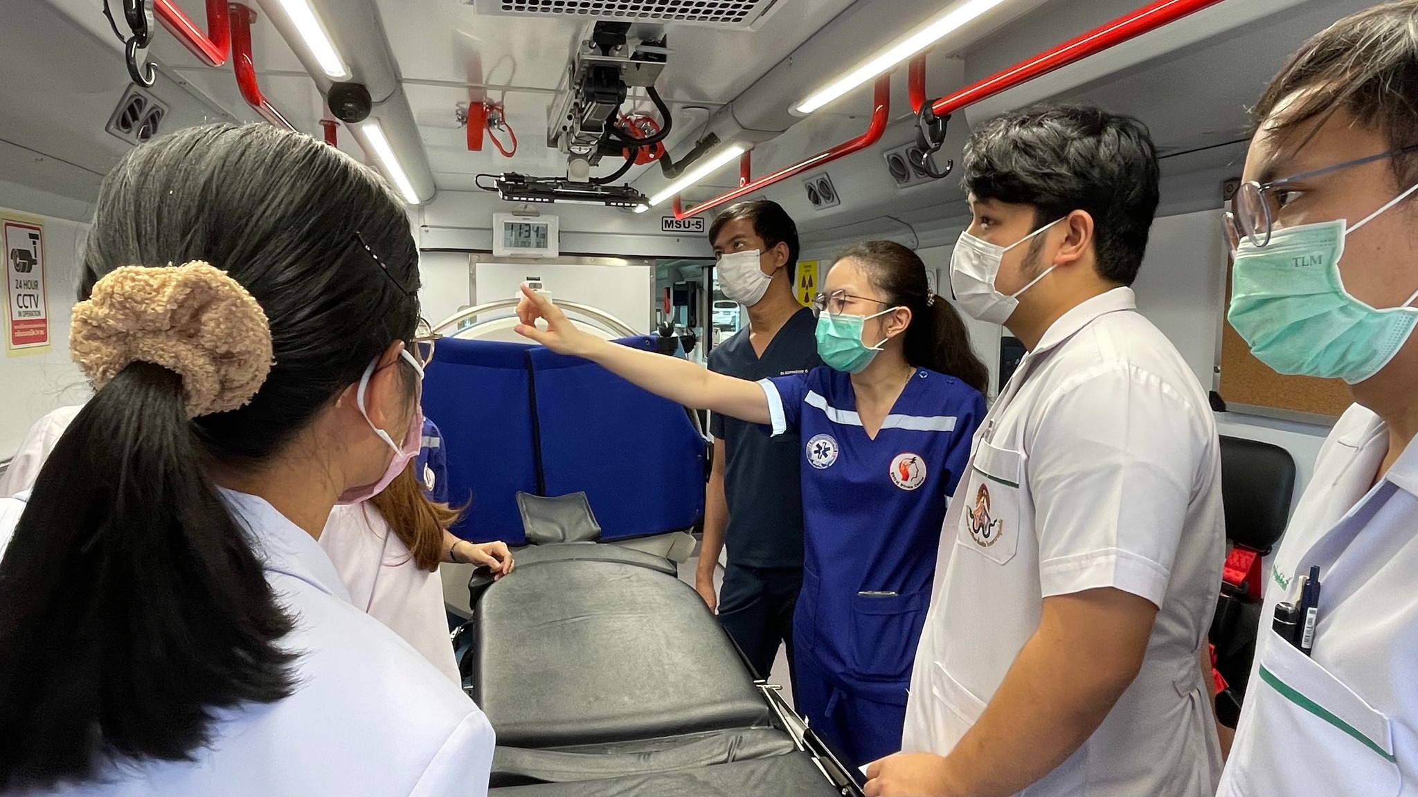 บรรยากาศงาน Standardized Practice for MSU-SOS Operation in Thailand ณ โรงพยาบาลคลองท่อม จังหวัด ...